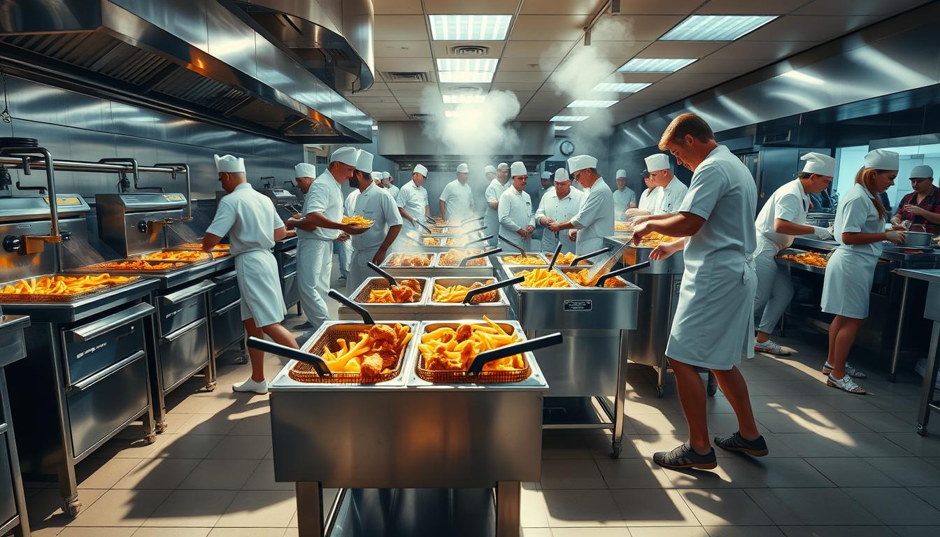 Why Floor Models Win Over Countertop Fryers In Busy Kitchens